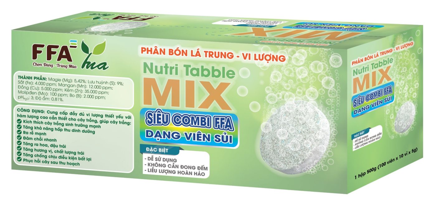 Phân bón lá NUTRI TABLE MIX