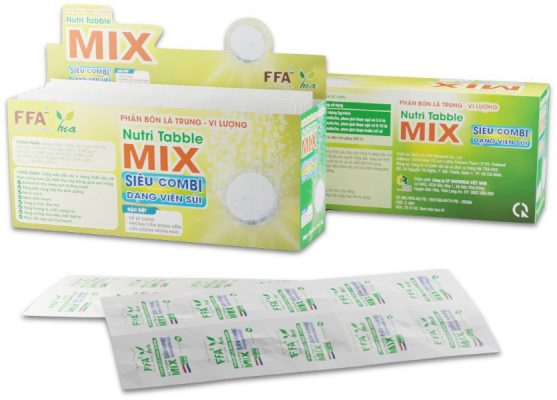 Phân bón lá NUTRI TABLE MIX